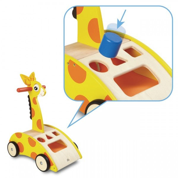 Wooden Giraffe Walker | Amezi.co.nz | Baby Products, Toys, Mobile Phone ...